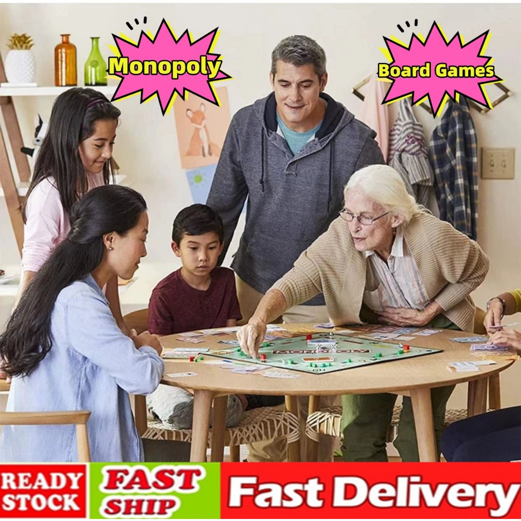 Monopoly Standard Edition Monopoly Classic board games Dice Friends ...