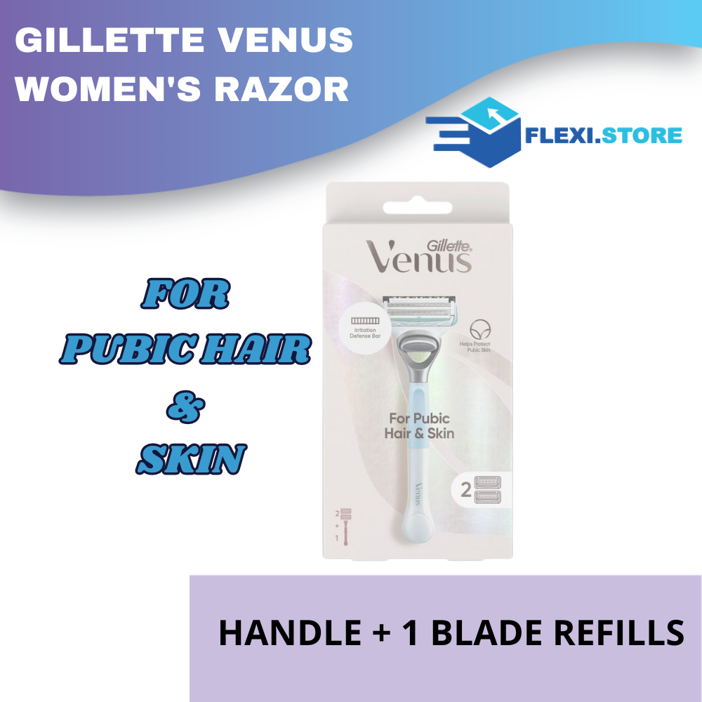 Gillette Venus For Pubic Hair & Skin Women's Razor | Shopee Singapore