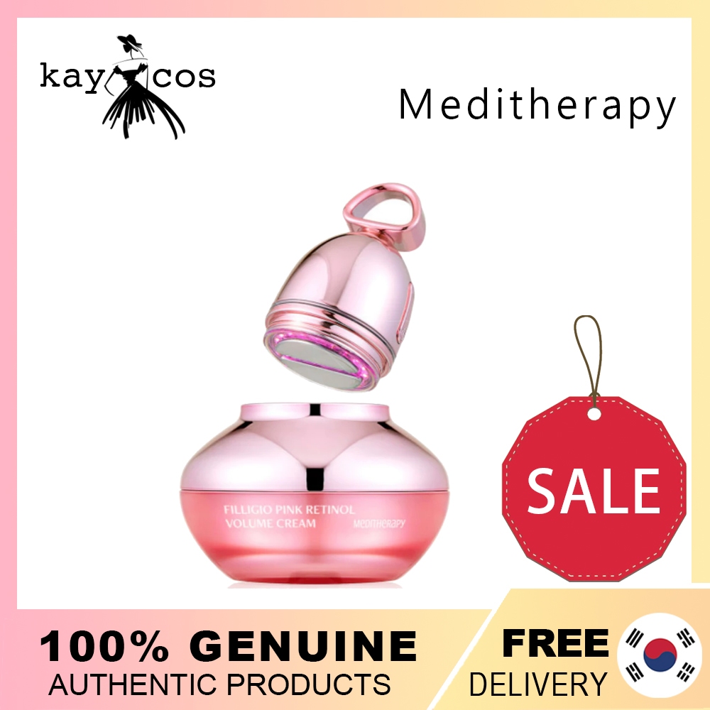 MEDITHERAPY FILLIGIO PINK RETINOL VOLUME CREAM 50ML + EMS DEVICE/CREAM 50ML | Shopee Singapore