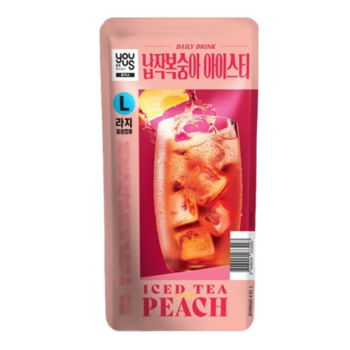 [GS25 Youus] Flat Peach IceTea 340ml 납작복숭아 아이스티 | Shopee Singapore