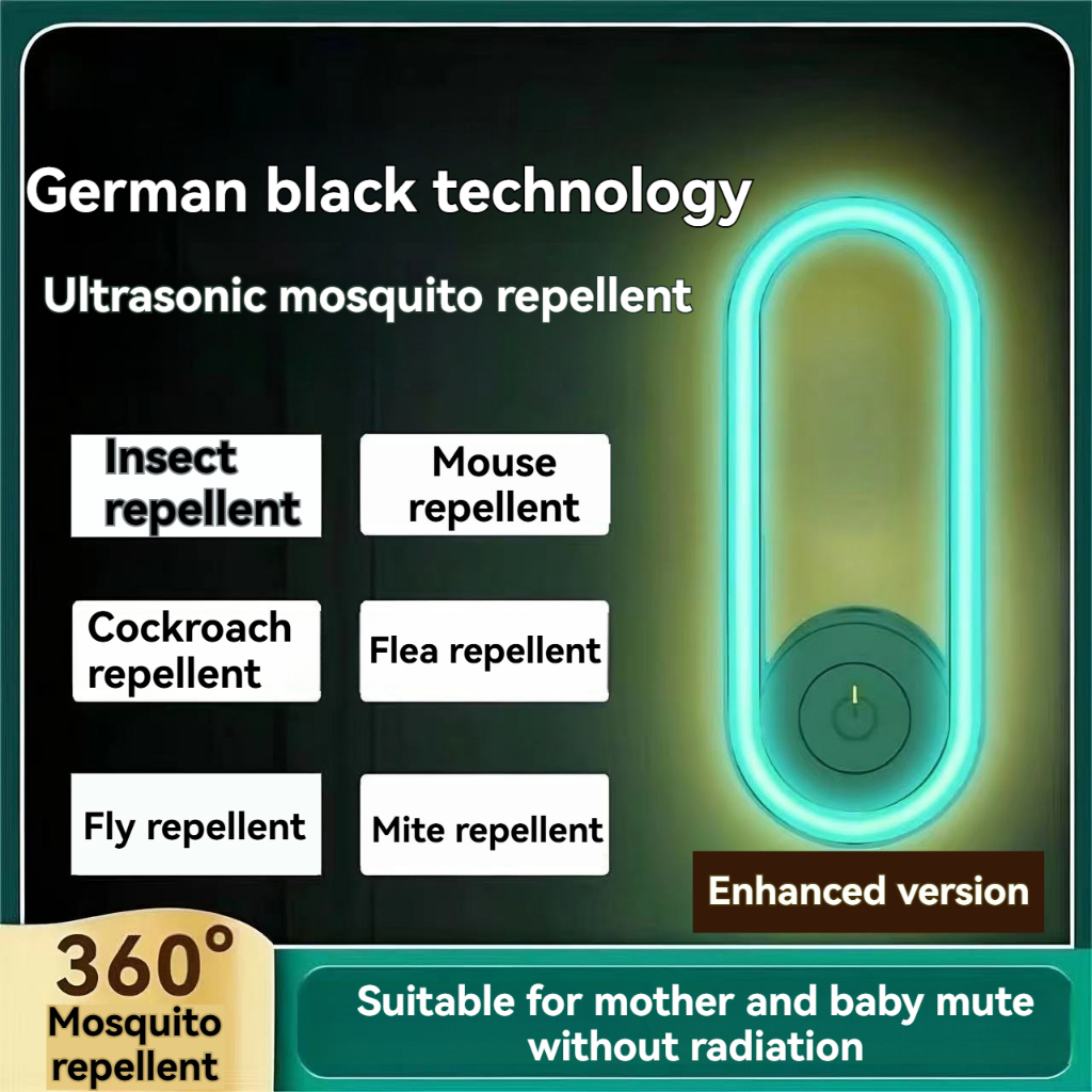 Mosquito repellent lamp, ultrasonic mosquito repellent lamp, non-toxic ...