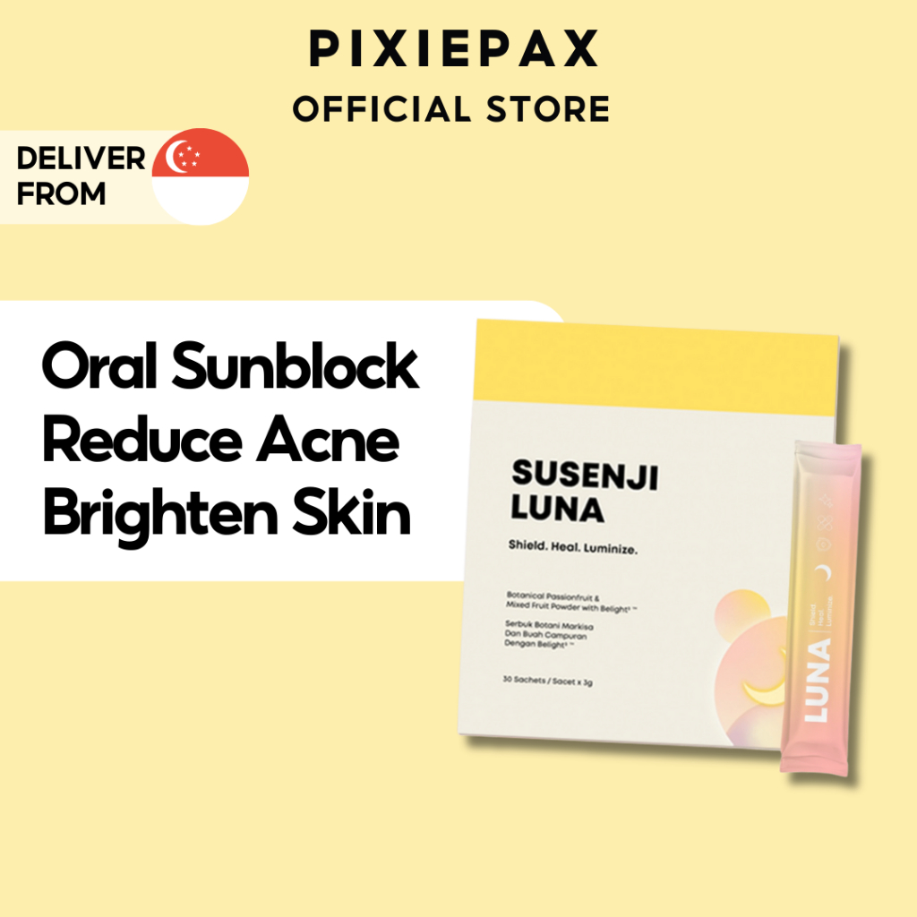 Susenji Luna - Oral Sunblock - Achieve Glass Skin - Reduce Dark Spots ...