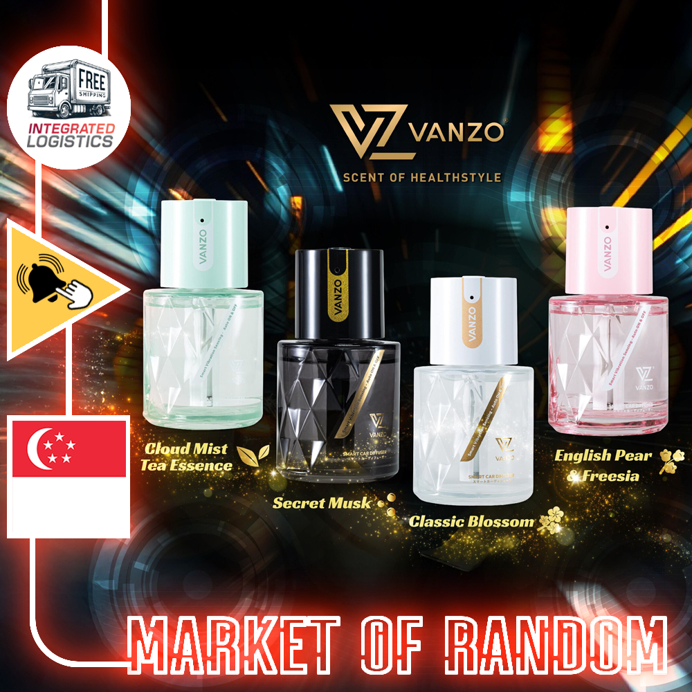 🇸🇬SG SELLER🇸🇬 Vanzo Leak-Proof Smart Car Diffuser Car Air Freshener Car ...