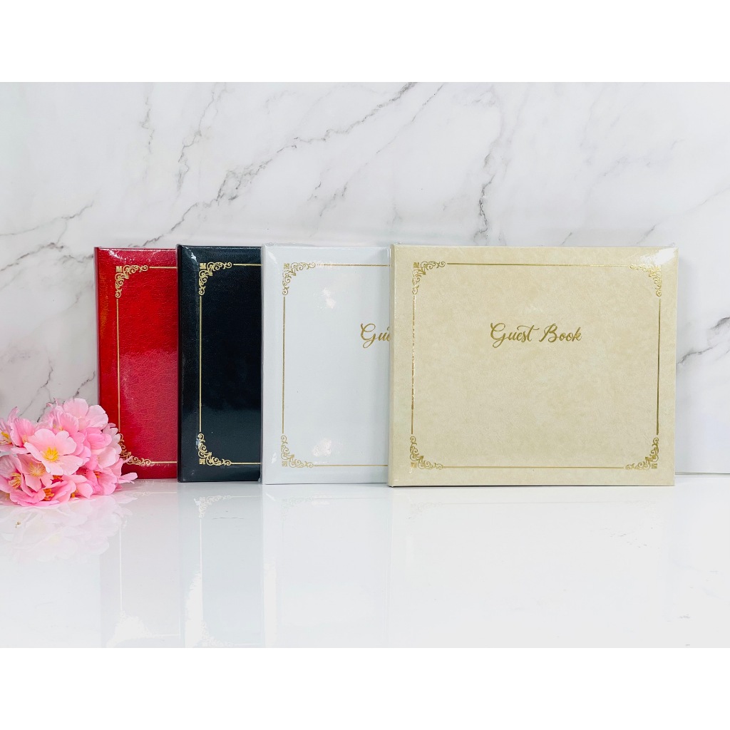 [SG Stock] Guest Book A4 | Event Guest Book | Guest Signature Book ...