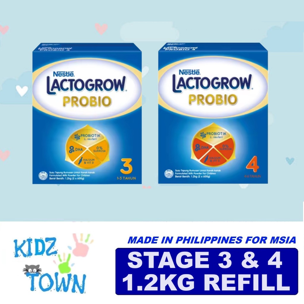 Nestle Lactogrow Stage 3/4 (1.2kg Refill Pack) | Shopee Singapore
