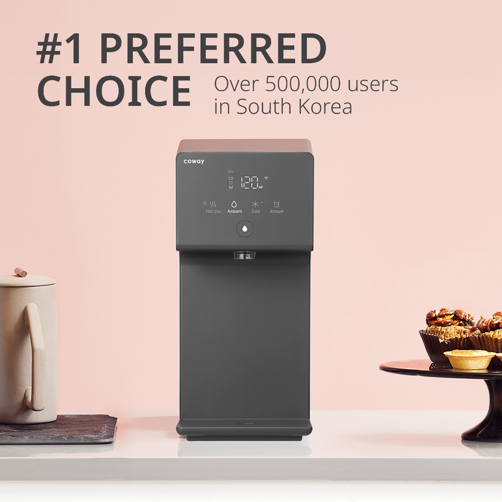 Coway Icon 2 Water Purifier/Dispenser with Hot, Cold and Ambient (1+1 ...