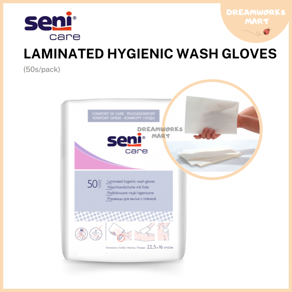Seni Laminated Hygienic Wash Gloves (50s/Pack) | Shopee Singapore