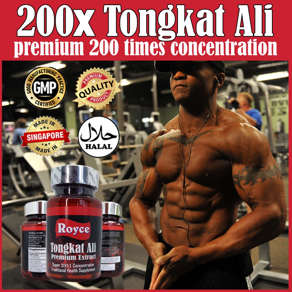 Royce Tongkat Ali 60 capsules 200X better Premium Formula Royce Premium ...
