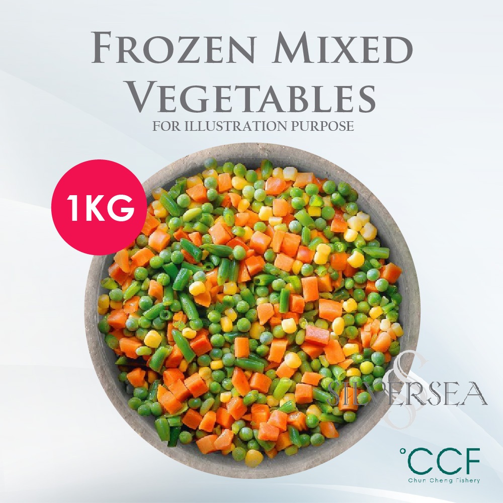 Silversea - Frozen Mixed Vegetable 1KG | Shopee Singapore