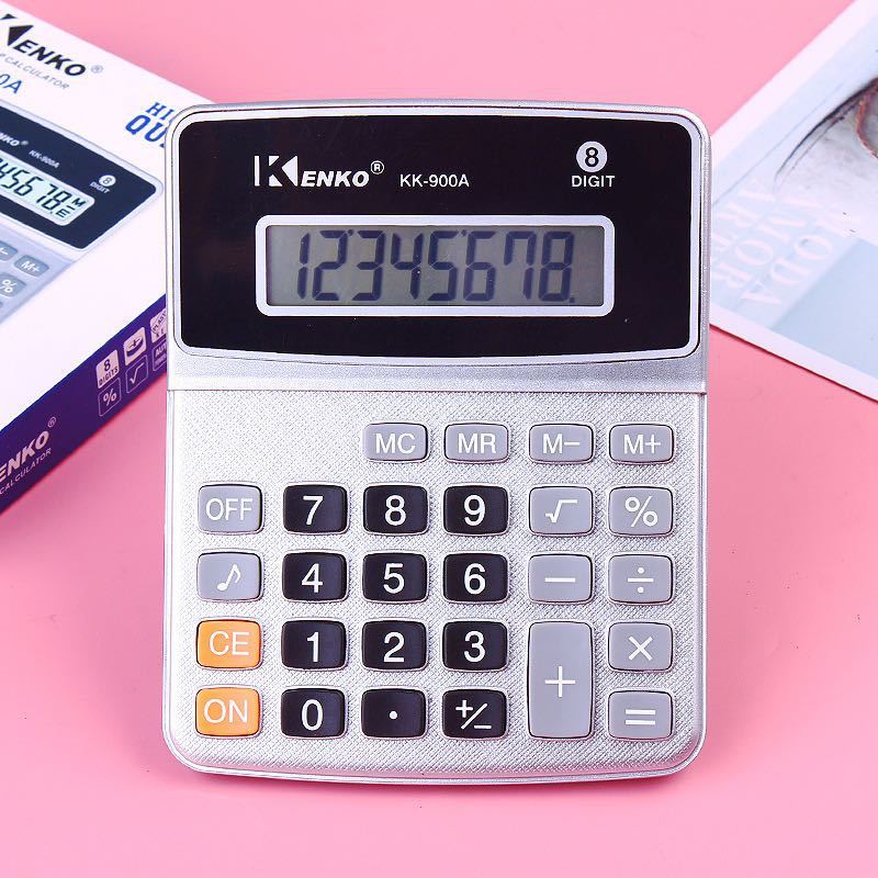 KK-800A 8 Digits calculator of Large Screen for Financial Accounting ...
