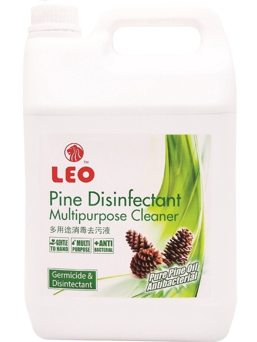LEO Pine Disinfectant Antibacterial Liquid 5L 多用途消毒去污液 / mutipurpose ...