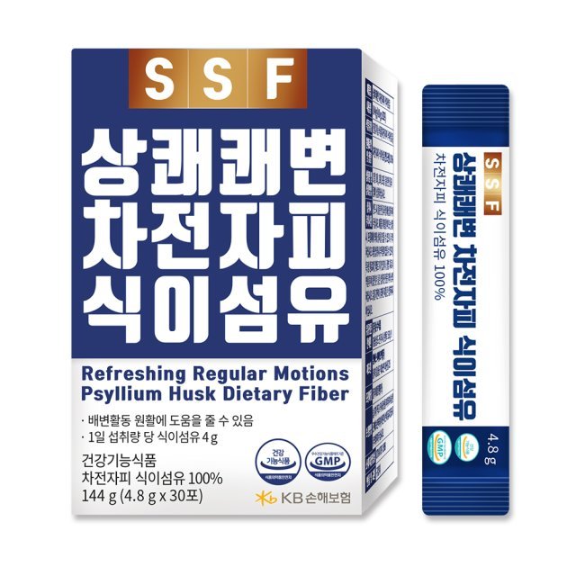 [1Box x 30 Sachets] SSF Psyllium Husk Dietary Fiber Soluble Powder for ...