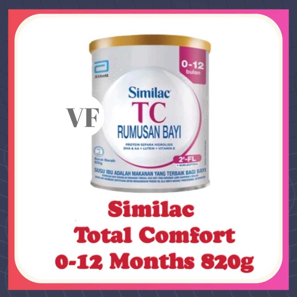 Abbott Similac Total Comfort Infant’s Milk Formula 0-12 Months 820g ...