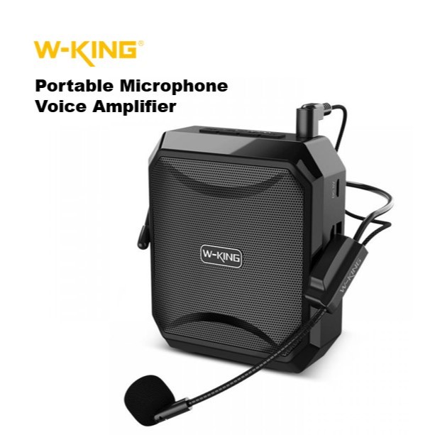[SG Ready stock] W-KING Portable Wired Microphone Voice Amplifier ...