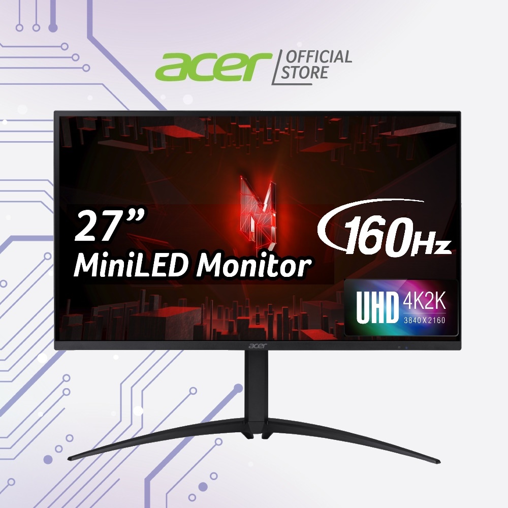 Acer Nitro XV275K P3 27 Inches 4K UHD (IPS Mini LED) Gaming Monitor ...