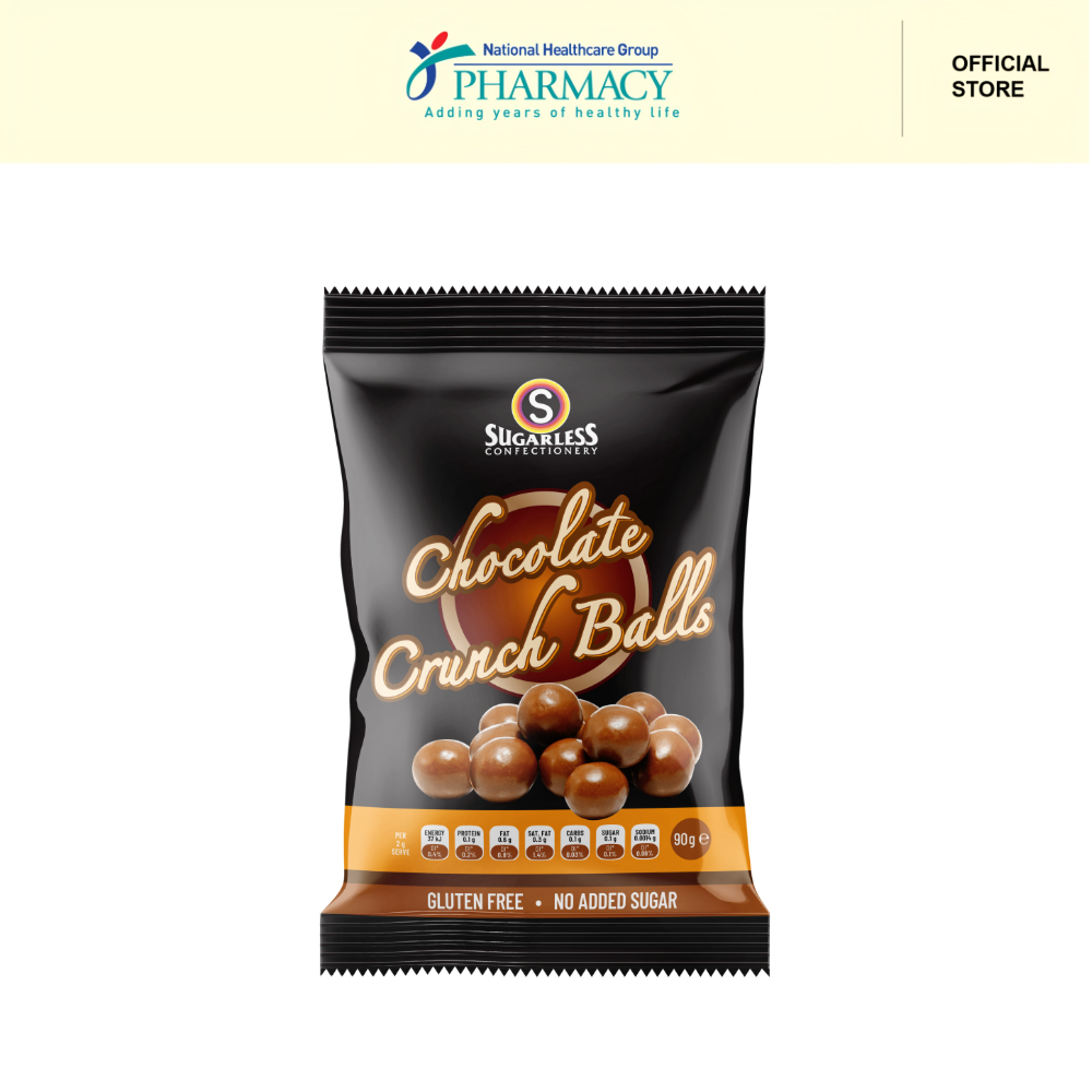 Sugarless Chocolate Crunch Balls 90g | Shopee Singapore
