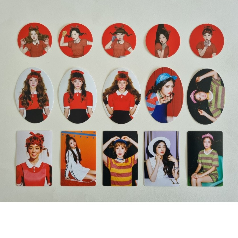 RED VELVET The Red Dumb Dumb Official Sticker Pack Set(3pcs) | Shopee ...