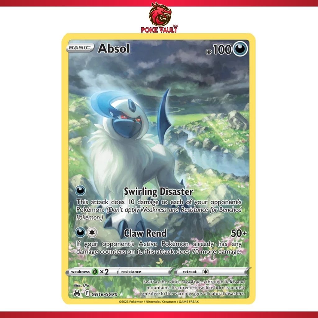 Absol GG16/GG70 Galarian Gallery [SWSH12.5] Crown Zenith Pokemon TCG | Shopee Singapore