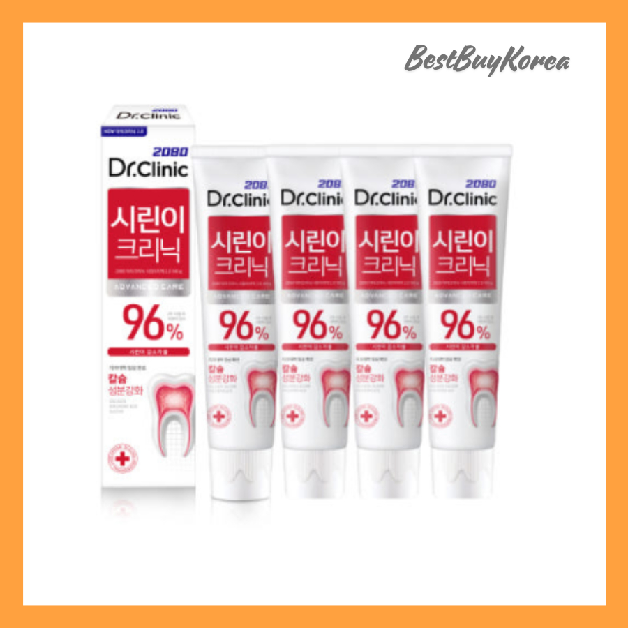 2080 Dr. Clinic Sirin toothpaste 140g x 4 tubes | Shopee Singapore