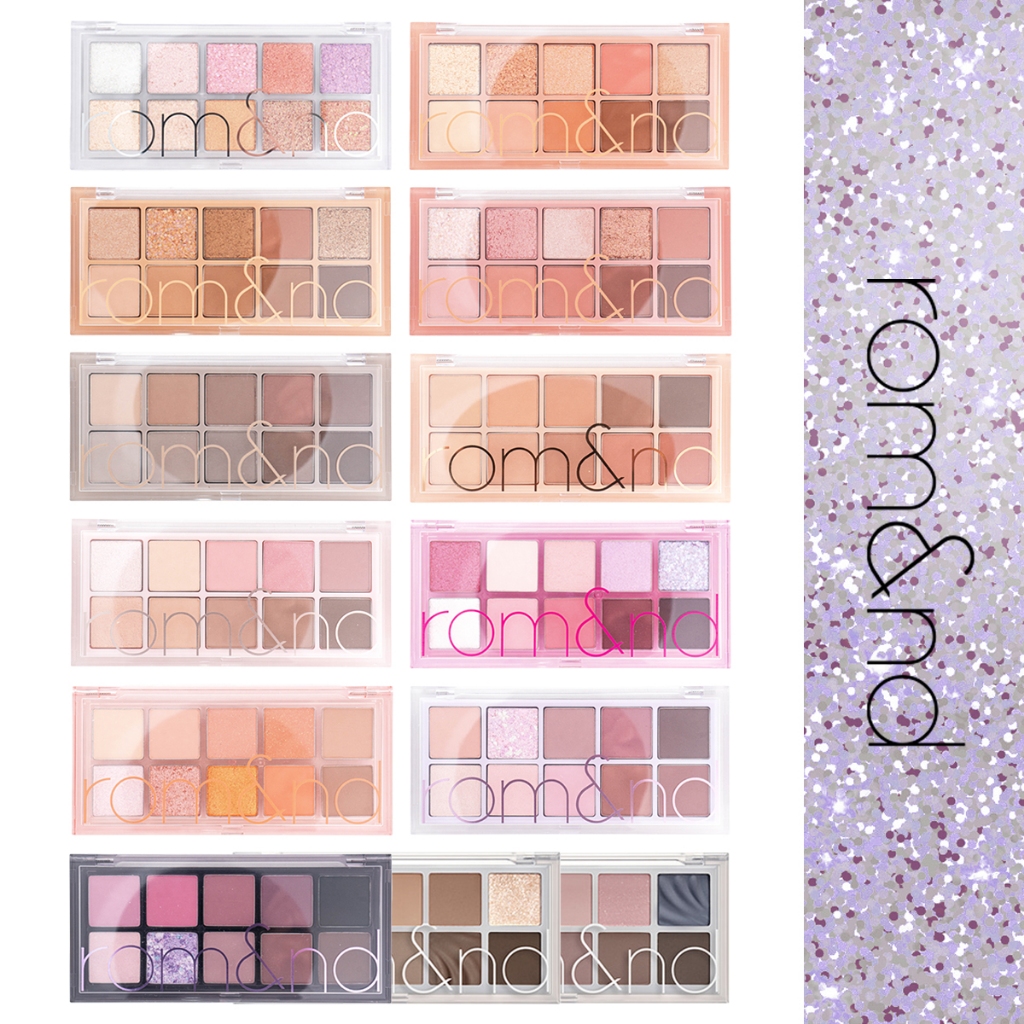 [rom&nd] Better Than Palette | romand romnd Matte Glitter Eyeshadow Eye ...