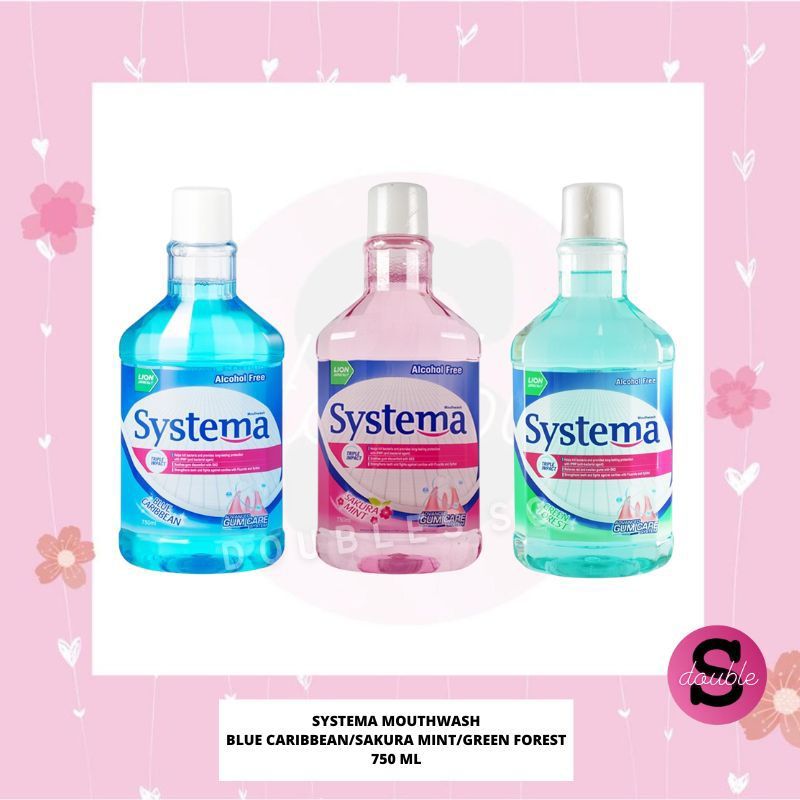 Systema Gum Care Mouthwash, 750ml | Shopee Singapore