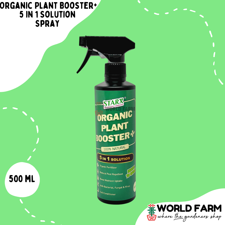 Organic Plant Booster+ (Fertilizer / Pesticide / Vitalizer/ Soil ...