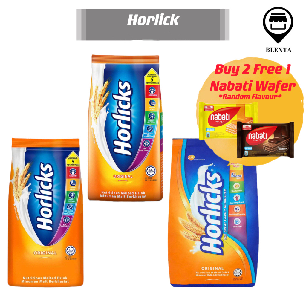 [Bundle of 2]Horlicks Original Malted Drink Powder 360g/900g/1.65kg 🔥SG ...