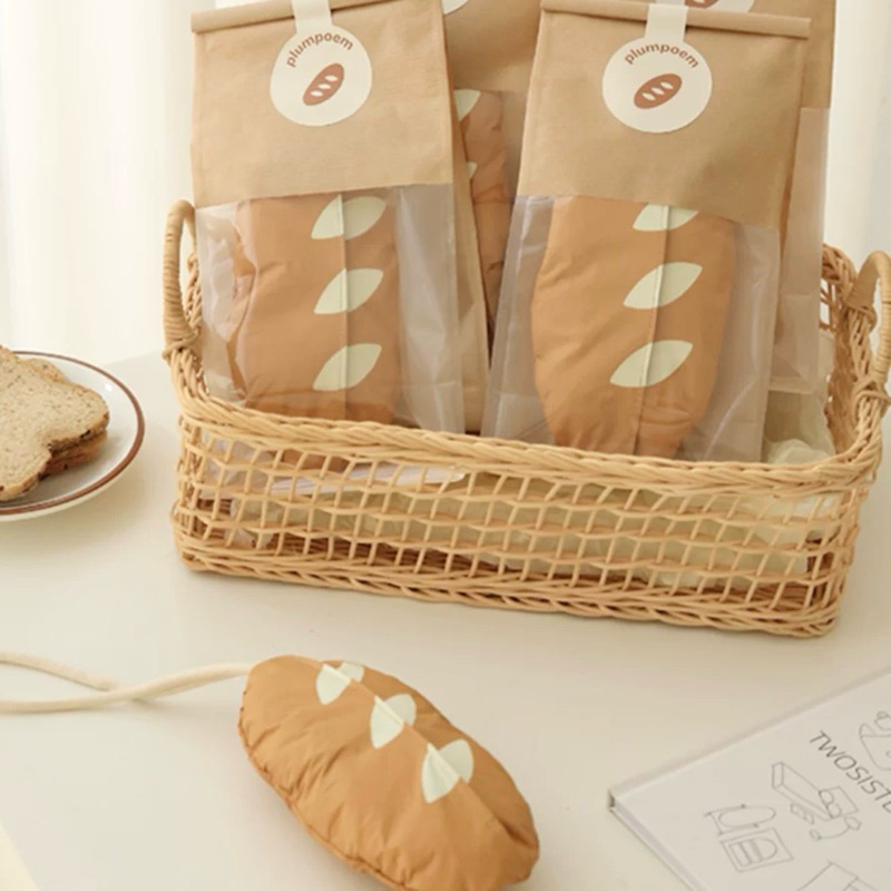 (sg stock) foldable baguette bread eco tote bag reusable shopping ...