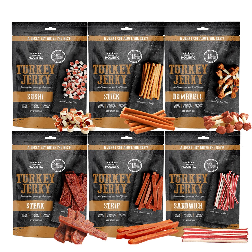 [As Low As $5.80] Absolute Holistic Grain free Jerky Treats | Shopee ...
