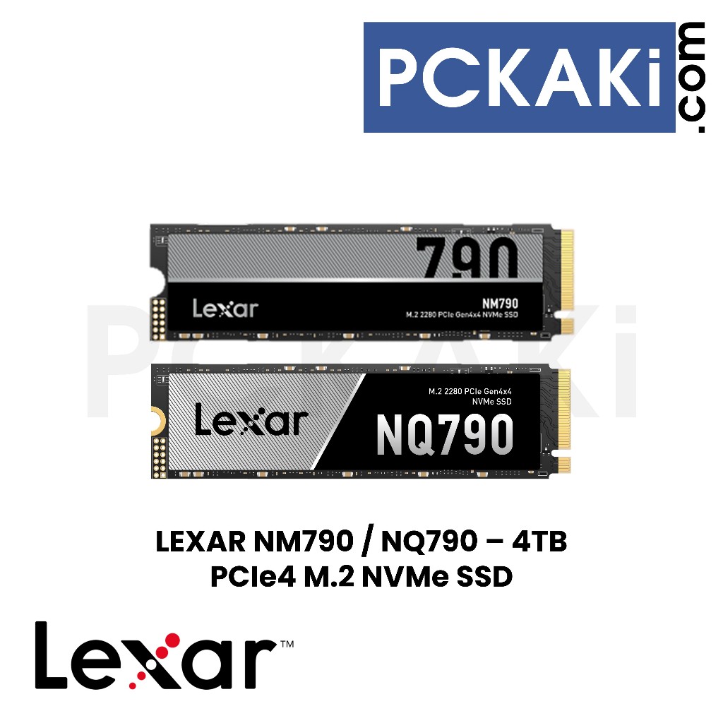 LEXAR NM790 / NQ790 4TB / 8TB GEN4 / PCIe4 M.2 NVMe v1.4 - Solid State ...
