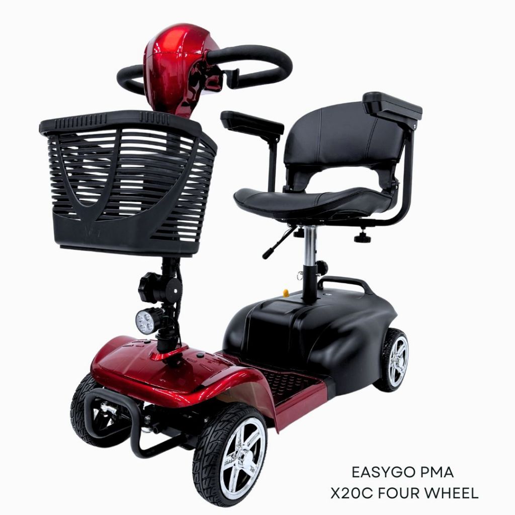 EZYGO X20C 4 Wheel PMA 24V 250W Four Solid Wheel Personal Mobility Aid ...
