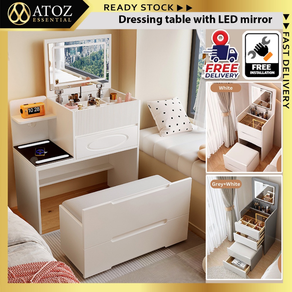 ⚡️SG Free Install & Free Delivery⚡️Vanity Dressing Table Modern Simple ...
