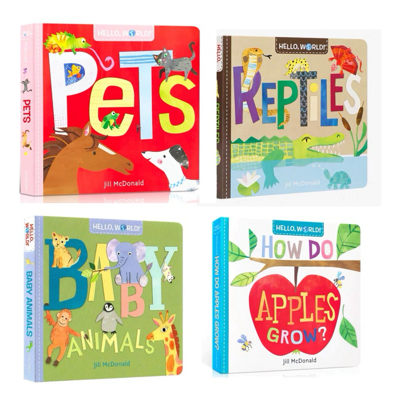 Clearance: Hello World: Baby Animals/ Reptiles/ Pets/ How Do Apples ...