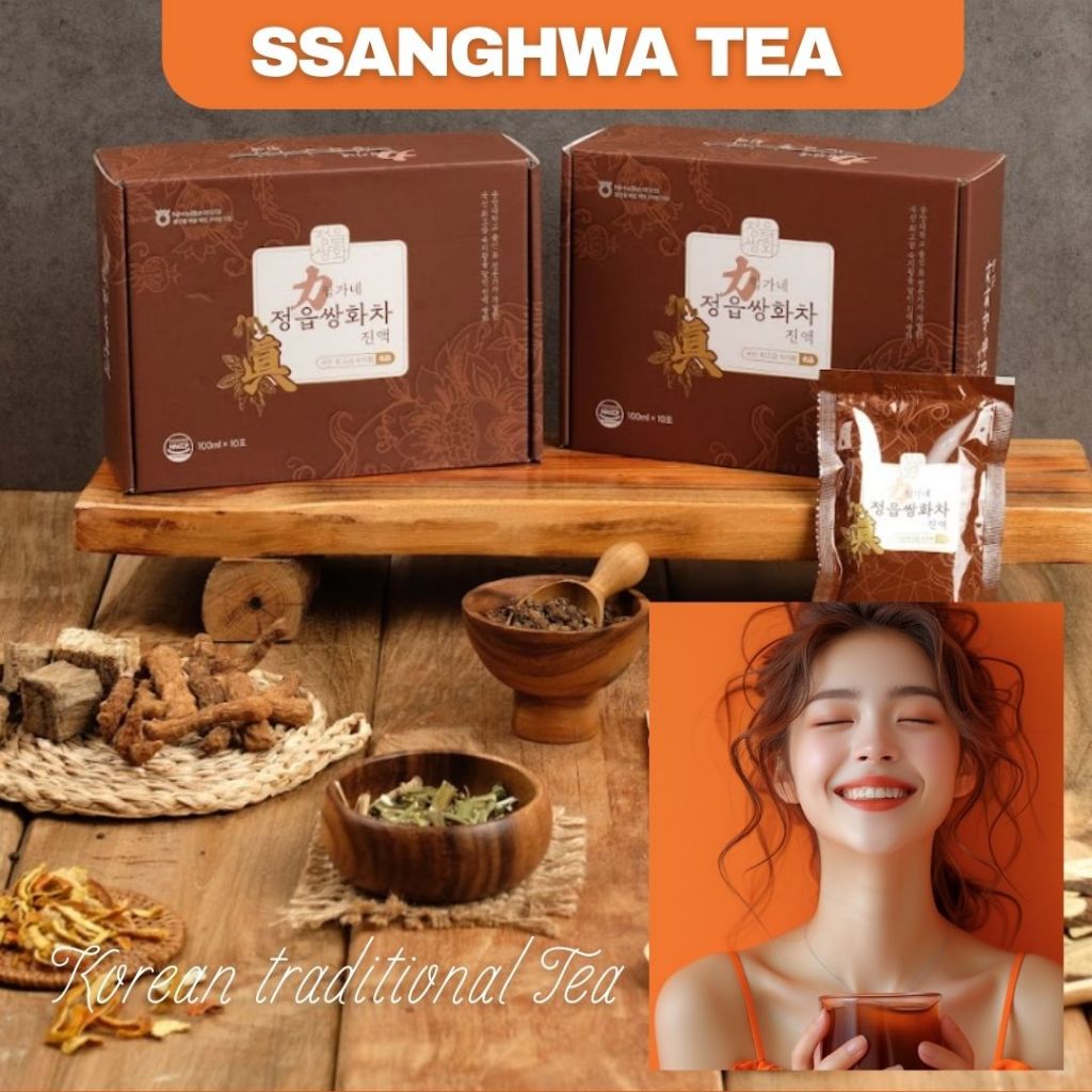 Korean Tea Ssanghwa-cha Healthy Herbal 1Box(100mlx10pcs) | Shopee Singapore