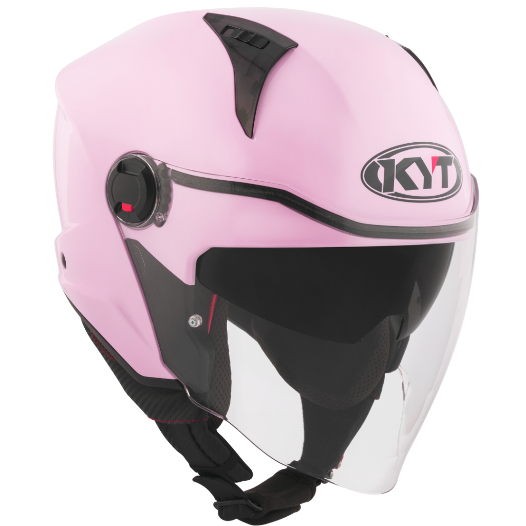 KYT D-City Pastel Sakura Pink Helmet | PSB Approved | Shopee Singapore