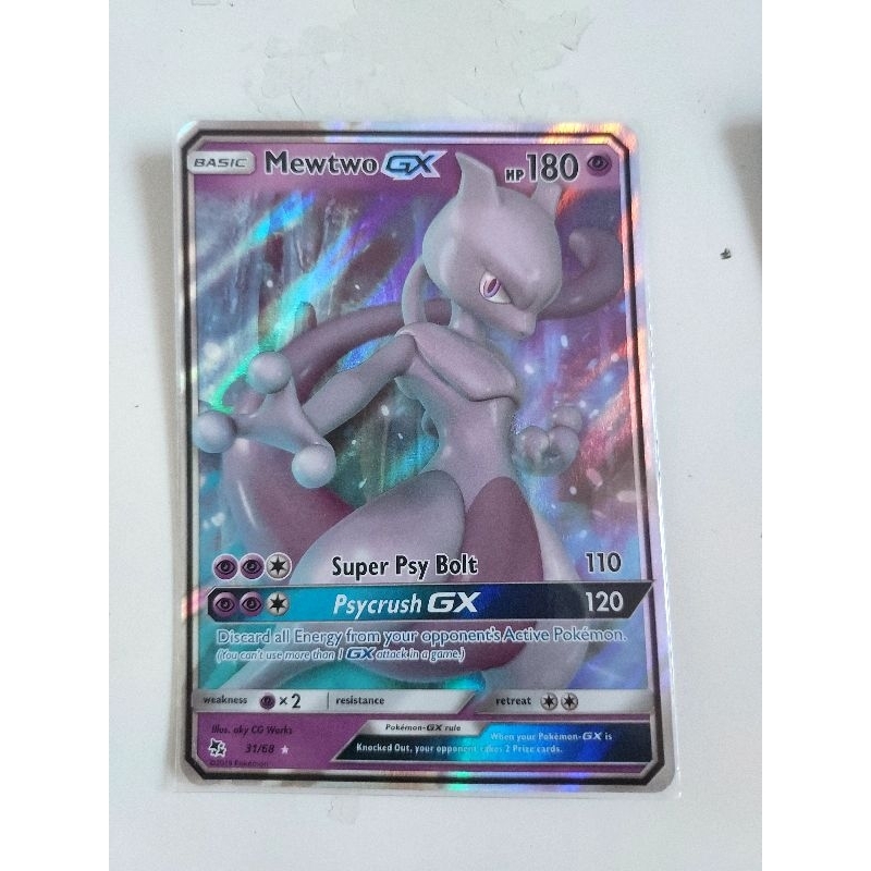 Pokemon mewtwo gx hidden fates card | Shopee Singapore