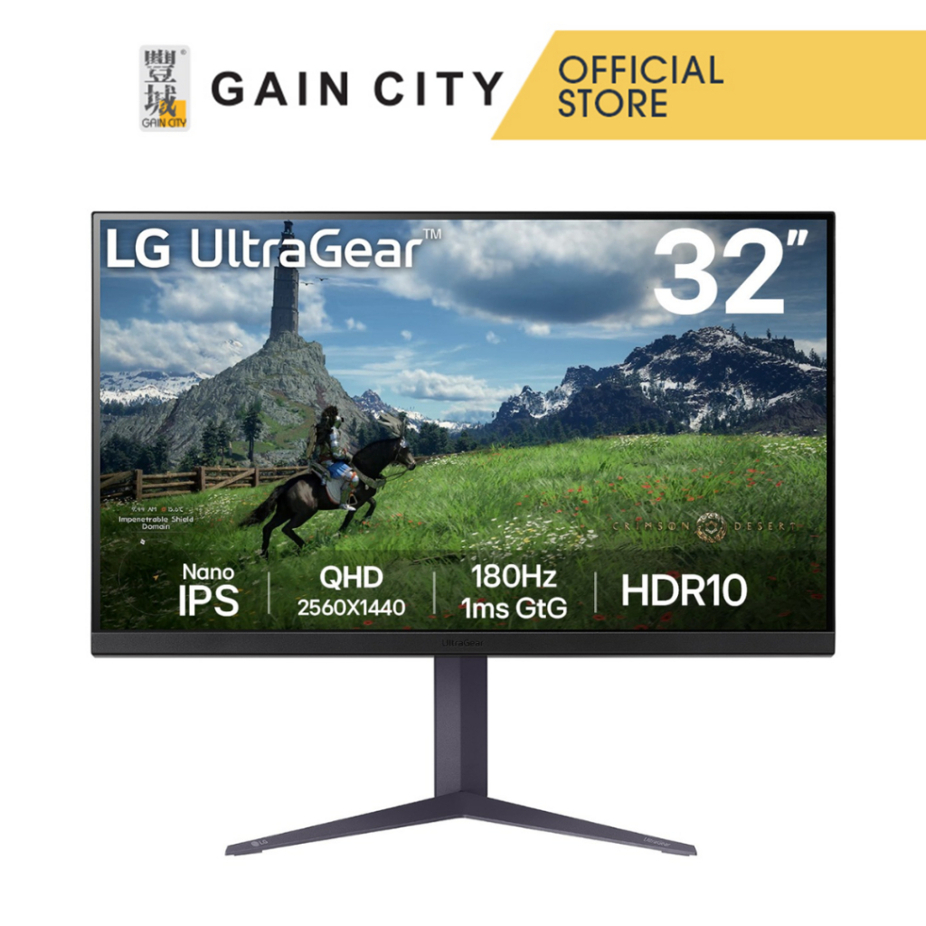 Lg Ultragear Gaming Monitor 32gs85q-b | 31.5" Qhd Nano Ips|2560x1440 ...