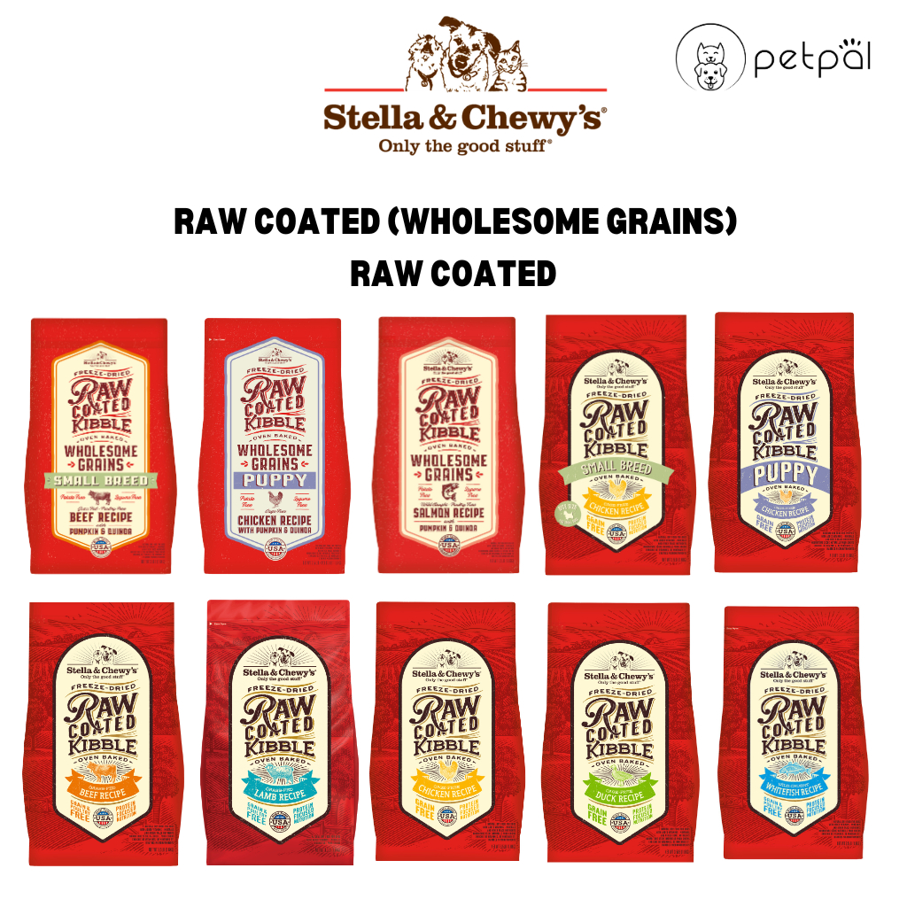 Stella Chewy's Dog Raw Coated Kibbles/ Raw Coated Kibbles (Whole Grains ...