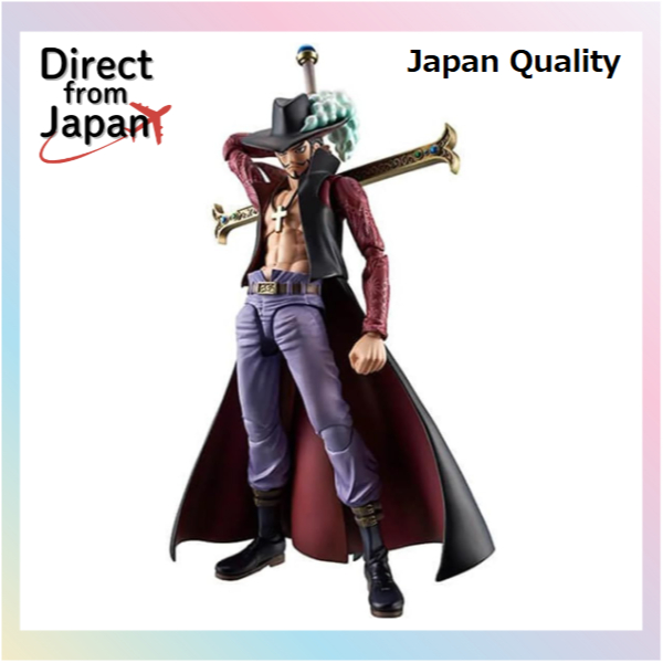MegaHouse Variable Action Heroes ONE PIECE Juracule Mihawk Painted PVC ...