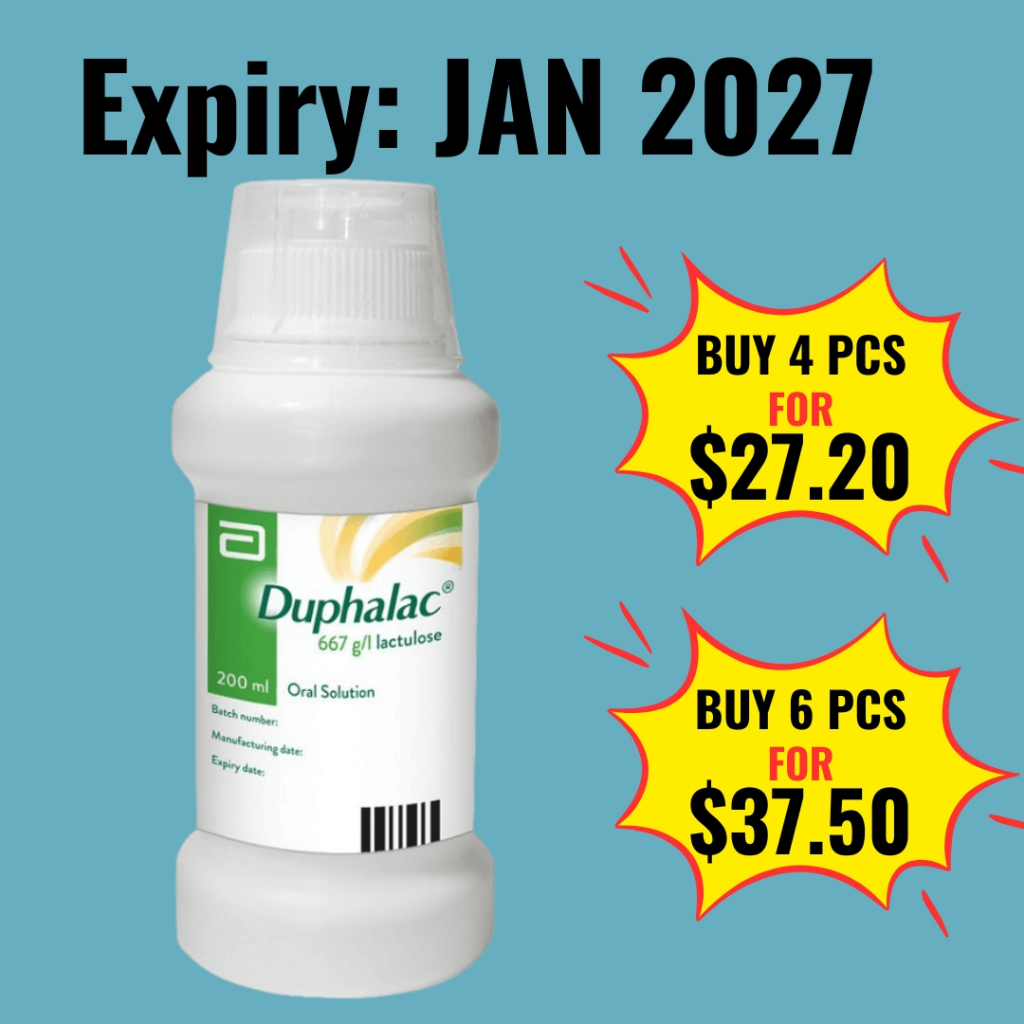 Duphalac Syrup 200ml Lactulose Syrup Constipation Relief Lactus ...
