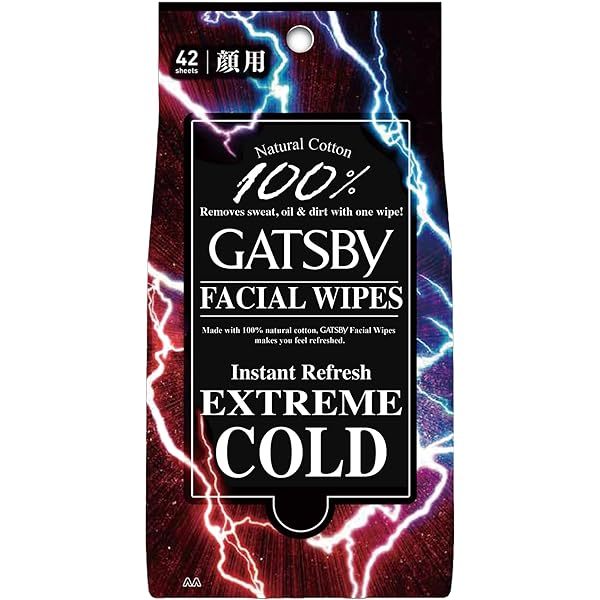 Japan GATSBY Body Facial Cooling Wet Wipes | Shopee Singapore