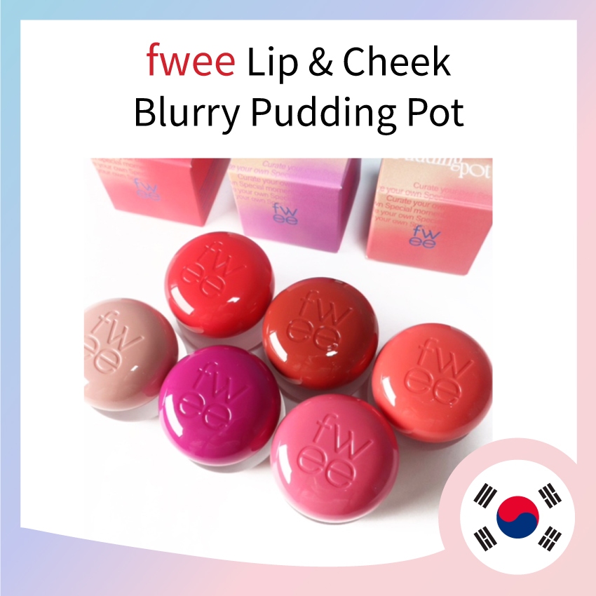 fwee Blurry Pudding Pot Lip & Cheek Tint 30colors From Korea | Shopee Singapore