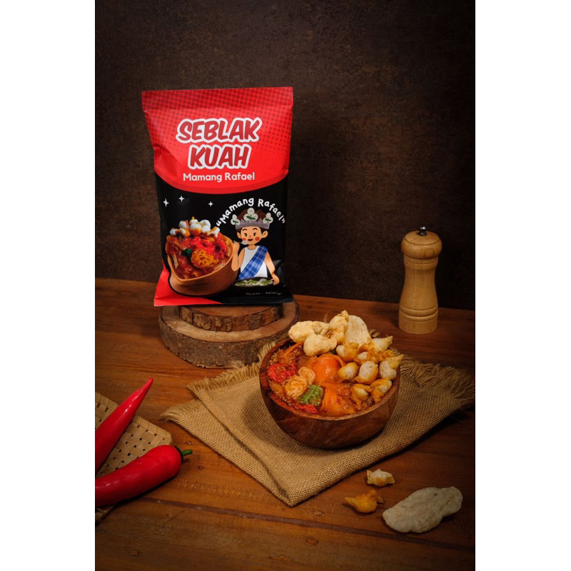 SEBLAK KUAH RAFAEL - spicy - instant SEBLAK MAMANG RAFAEL - AC | Shopee ...