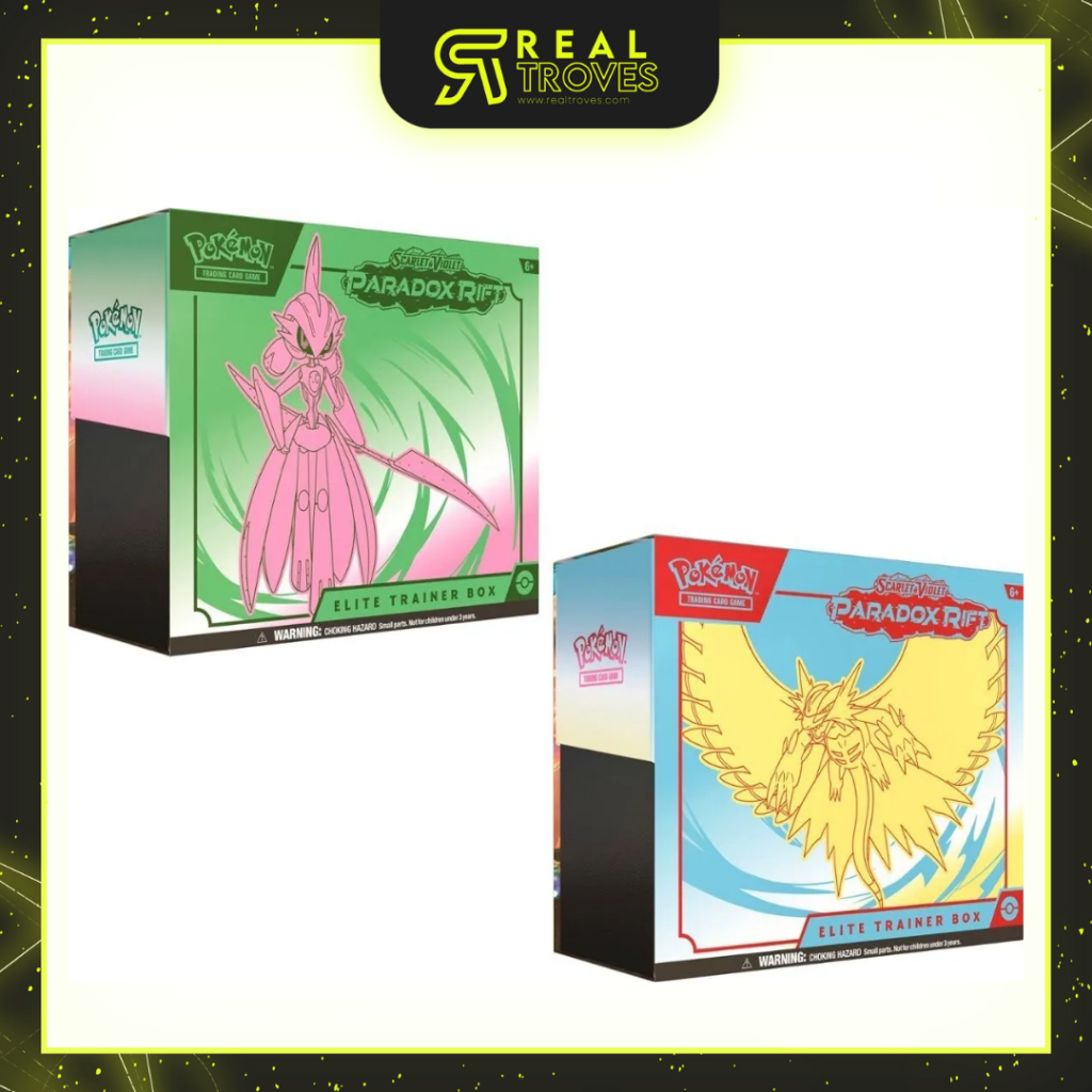 Pokemon TCG: Scarlet & Violet—Paradox Rift ETB Elite Trainer Box ...