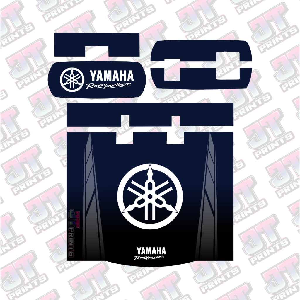 Yamaha Motorcycle Motorbike IU OBU Decal Sticker Waterproof UV Durable ...