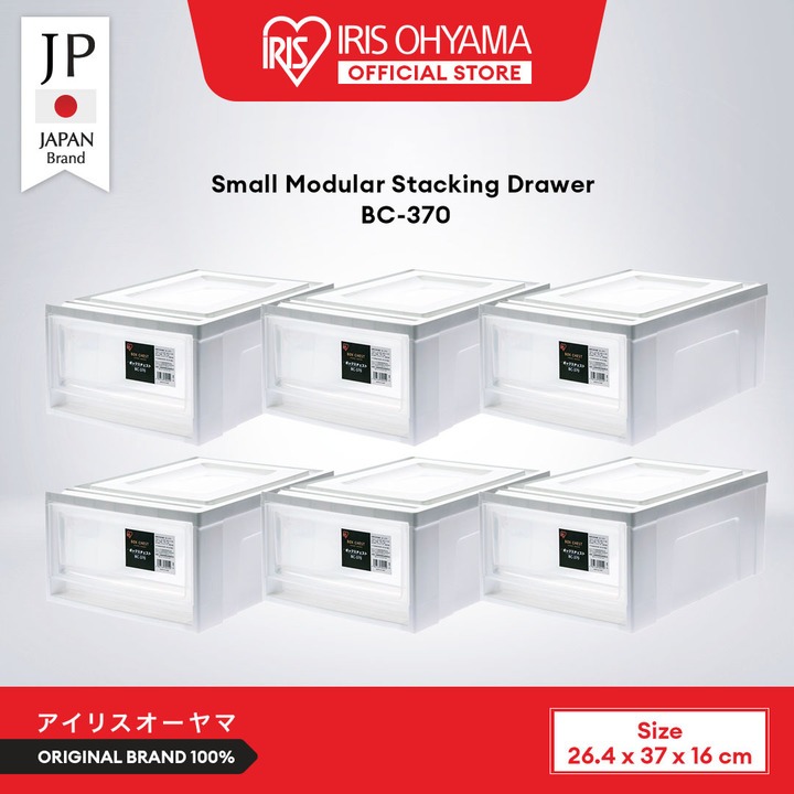 IRIS OHYAMA Storage Box Bundle Set (BC-370/FLP/MG-7423/BC-500) | Shopee ...