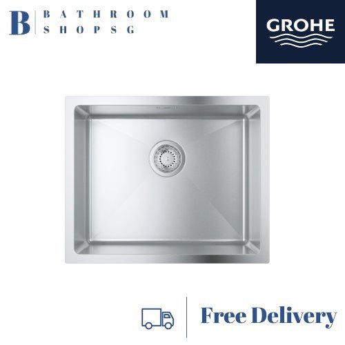 Grohe K700U Stainless Steel Undermount Single Bowl Kitchen Sink ...