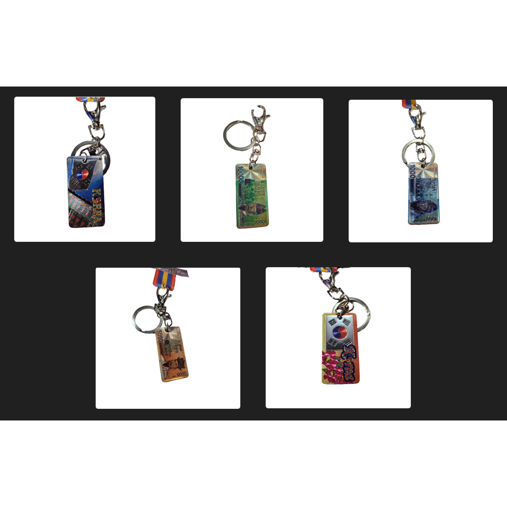 Souvenir From Seoul, South Korea - Korean Culture And Dollar Sign Key ...