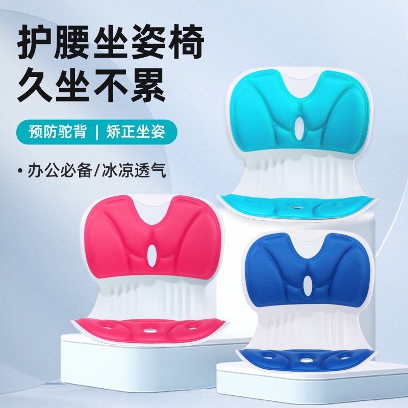 [sg Stock] Posture Correcting Chair Waist Back Support Cushion Posture Chair Posture Correction