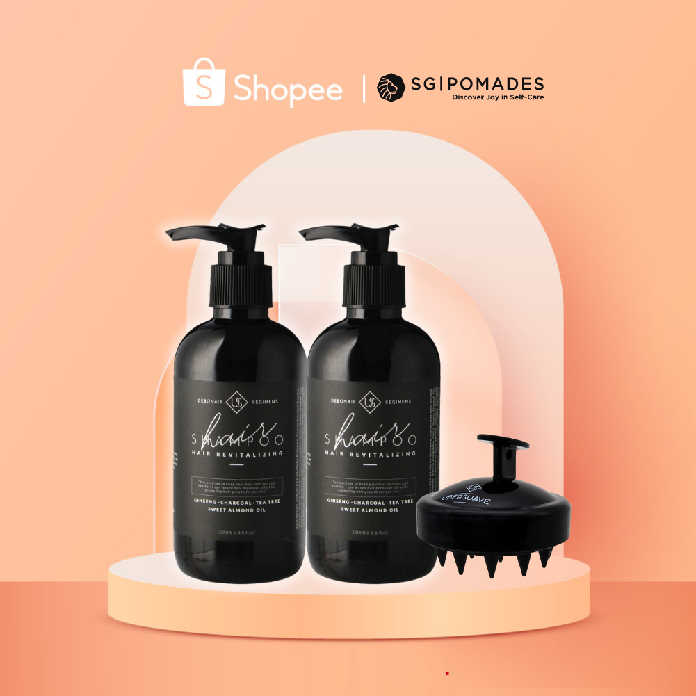SGPOMADES X Shopee Brand Box - Ubersuave Debonair Regimens Hair ...